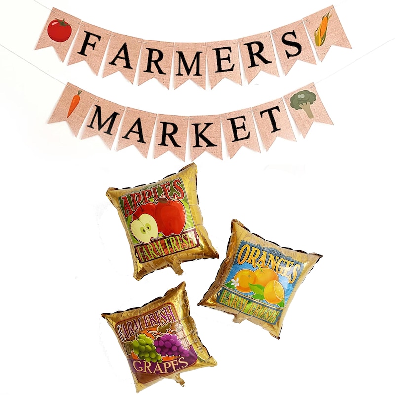 Farmers Market Party - Etsy