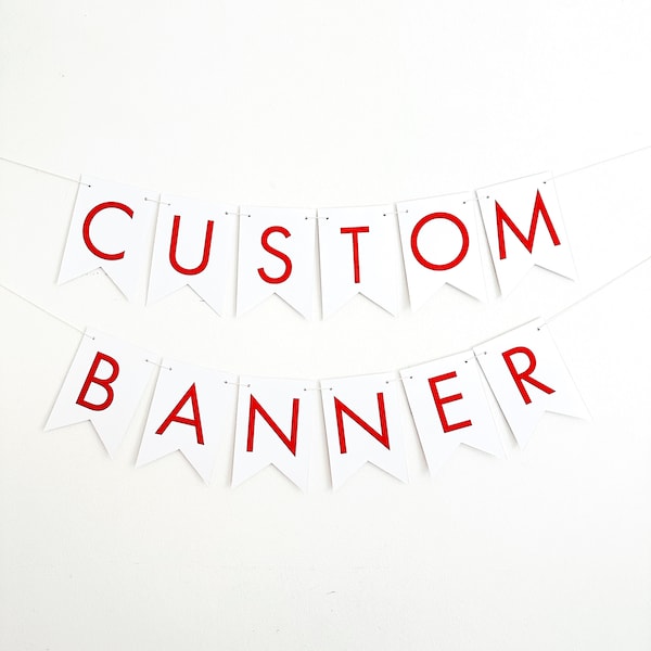 Personalized Banner - Etsy