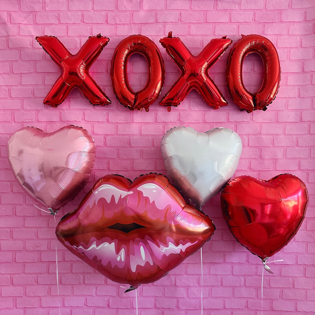 Valentine's Day Party | Valentine's Day Decor | XOXO Balloons | XOXO ...