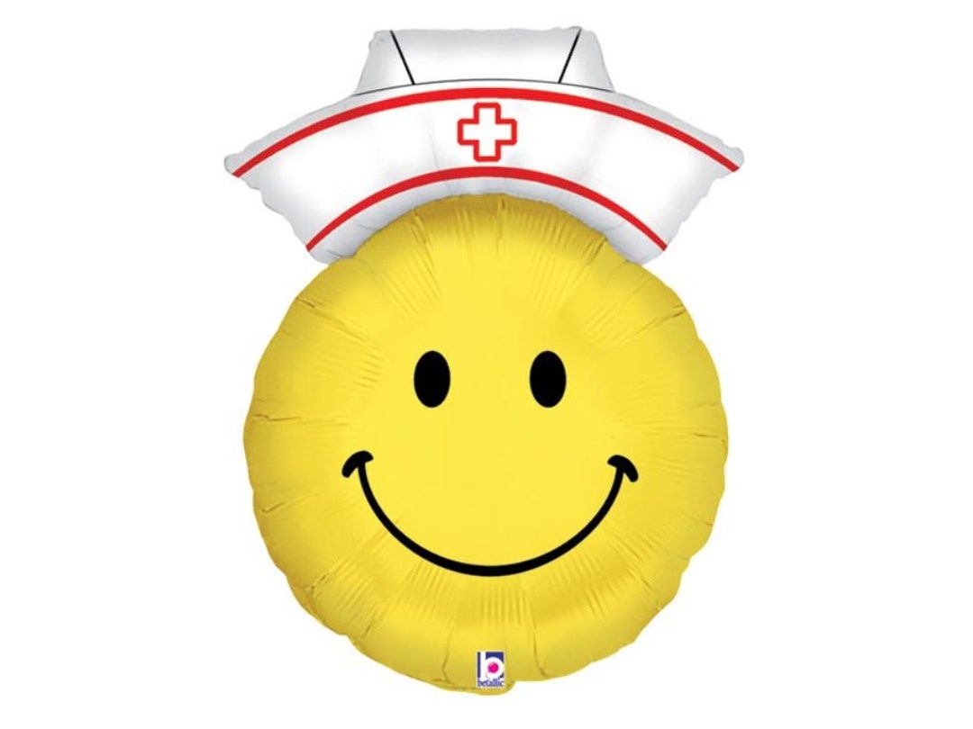 Nurses Day Balloon, Nurse Appreciation Week Balloons, Emoji Nurse ...