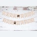 Don't Feed the Bears Card Stock Banner, Camping Decorations, Camping ...