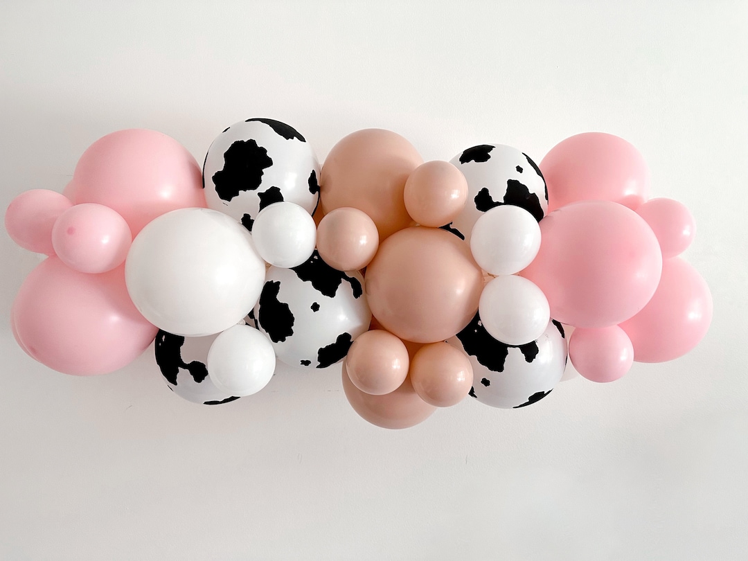 Cow Party Balloon Garland, Rodeo Balloon Garland, Farm Party ...