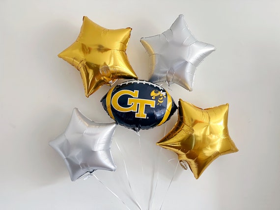 Georgia Tech Football Decorations, Graduation Party, Game Day Balloons ...