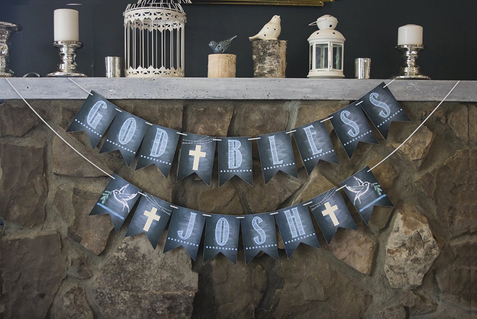 Confirmation Sign Baptism Banner Christening Banner First - Etsy