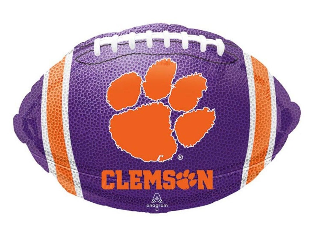 Clemson Balloon 17 Football Party Decor Graduation - Etsy
