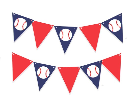 Baseball Banner Baseball Themed Party Decor Sports - Etsy