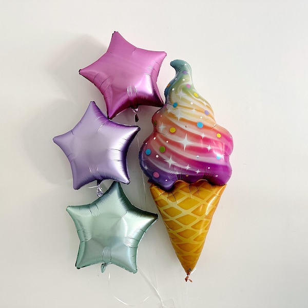 Ice Cream Balloons - Etsy