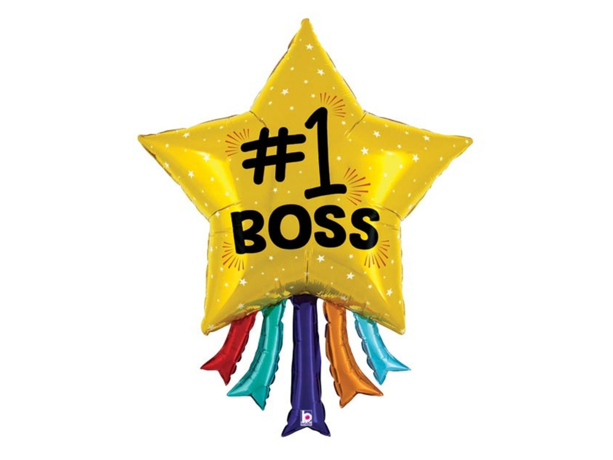 Number 1 Boss Balloon, Boss's Day Party Decor, Best Boss Balloon ...