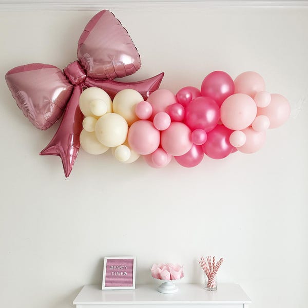 Girl Balloon Bow Arch - Etsy