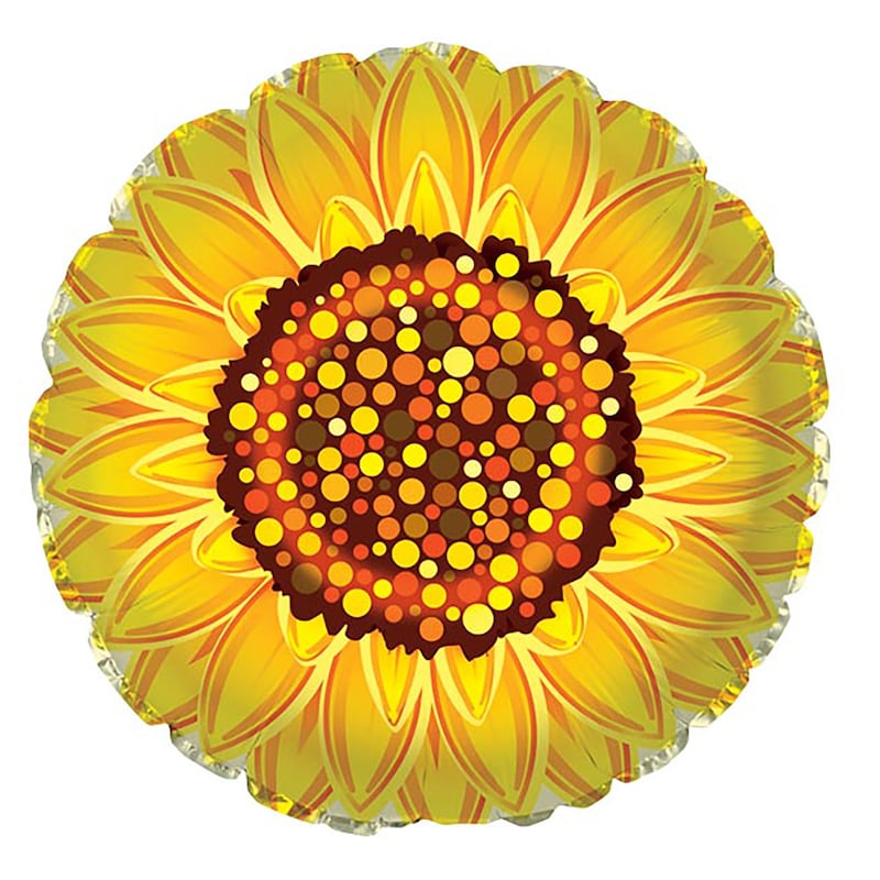 Sunflower Party Balloon - Etsy