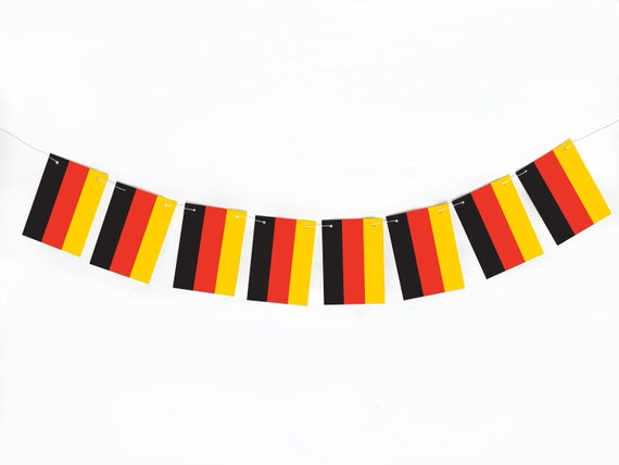 Germany Flag Banner, German Flag Banner, Team Germany Garland, World ...