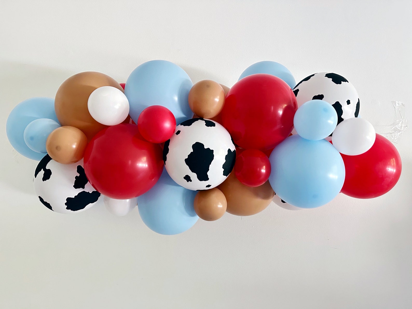 Cow Party Decor, Second Birthday Kit, Farm Birthday Party Decor, Cow ...