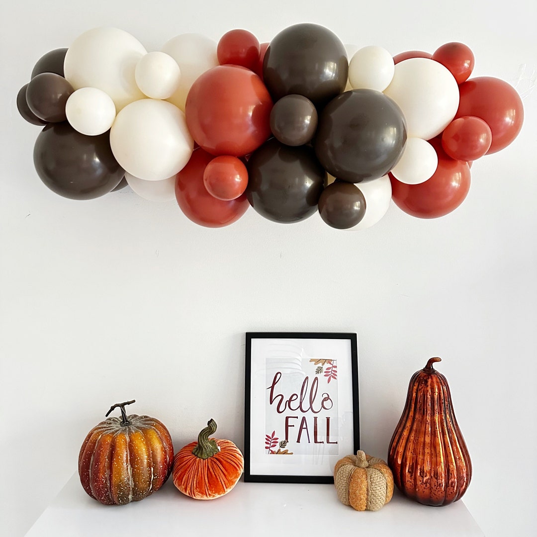 Autumn Balloon Arch | Fall Party Balloons | Thanksgiving Party ...