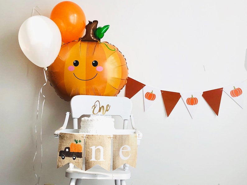 Fall First Birthday Collection Pumpkin Party Decor with | Etsy