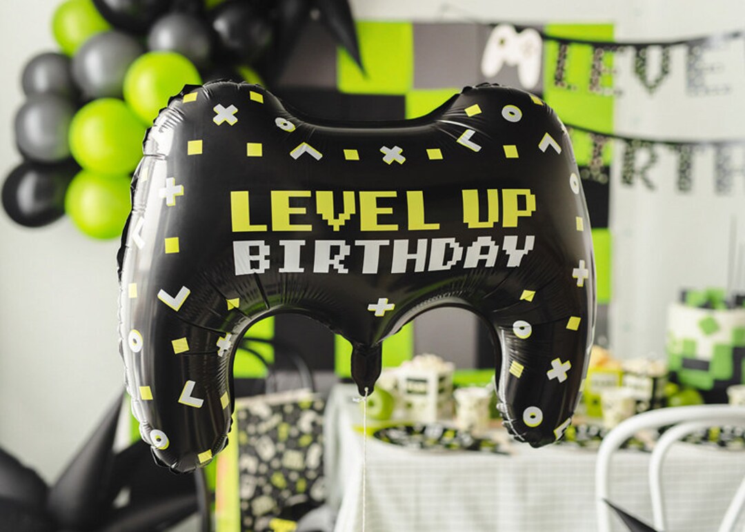 Video Game Balloon | Gaming Party | Video Game Controller Balloon ...