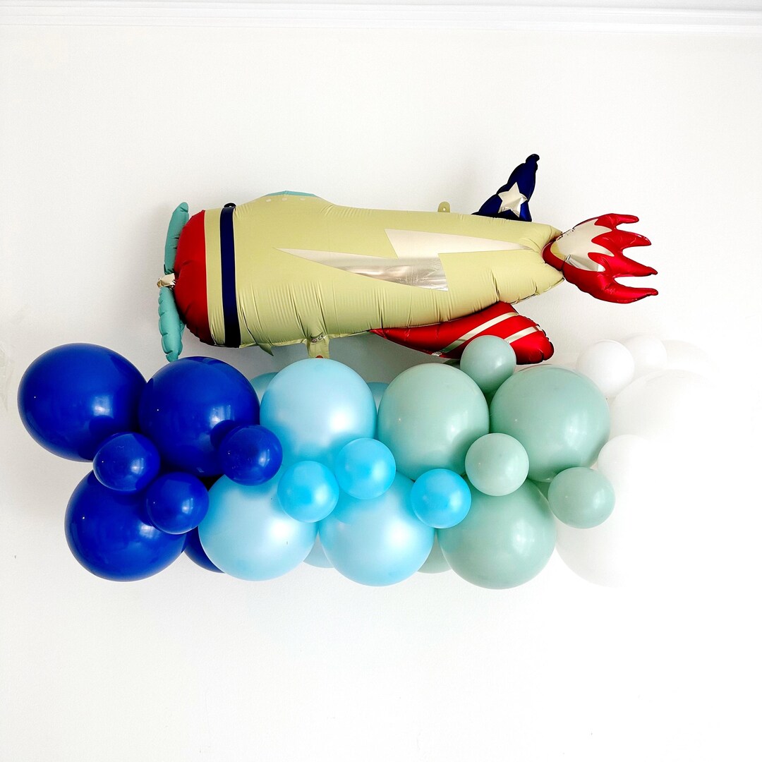 Adventure Party, Airplane Balloon, First Birthday Party, Retirement ...