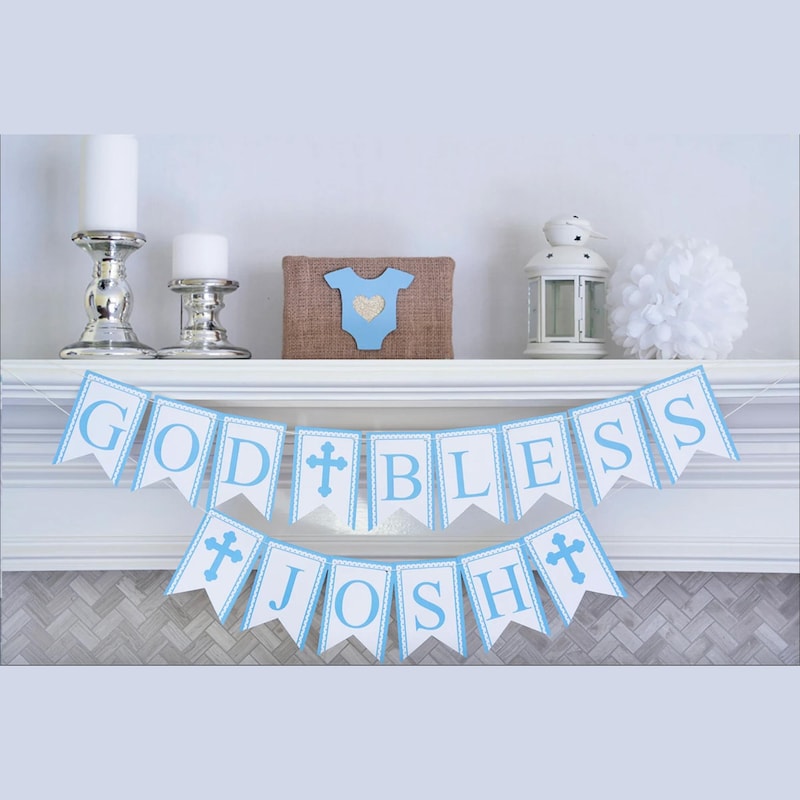 Baptism Banners - Etsy