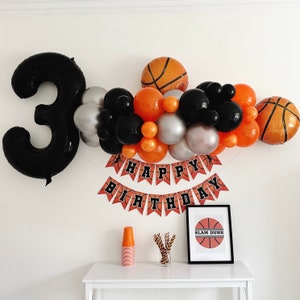 Basketball Party | Basketball 3rd Birthday | Basketball Birthday Party ...