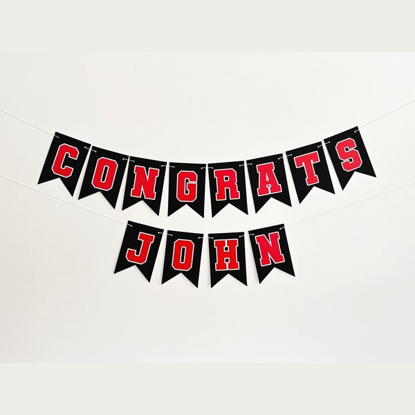 Congrats Sign - Etsy