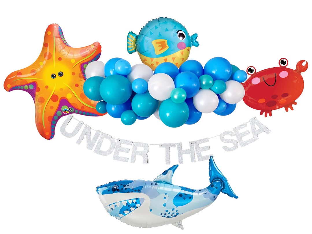 Under the Sea Kit | Sea Creature Balloons | Under the Sea Party Decor ...