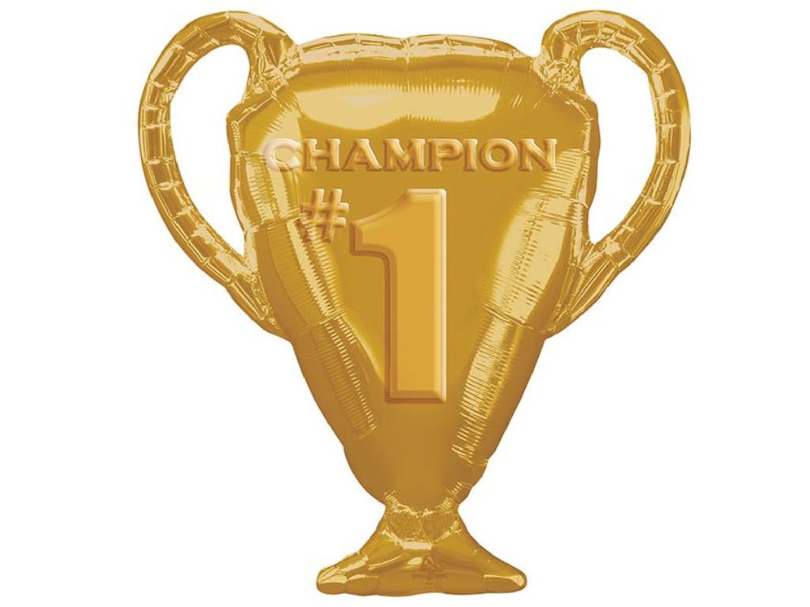 Gold Trophy Balloon Trophy Shaped Foil Balloon Champion - Etsy