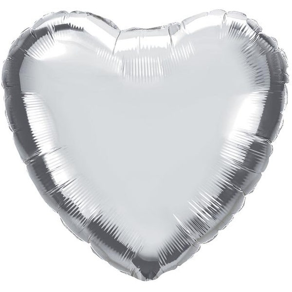 Metallic Heart Balloons - Etsy