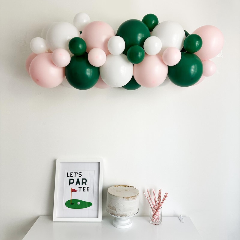 Pink and Green Balloon Arch - Etsy