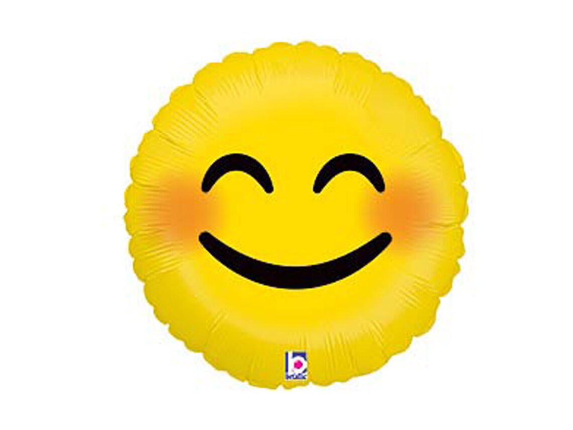 Emoji Face Balloon Smiling Emoji Instagram Themed Party Prop | Etsy
