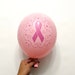 Breast Cancer Awareness Latex Balloon Pink Ribbon Balloon - Etsy