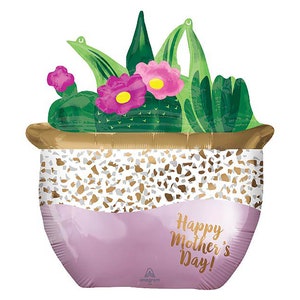 Mother's Day Balloon, Floral Balloon, Happy Mother's Day Decor, We Love ...