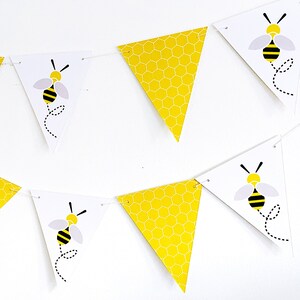 Bumblebee Banner, Honey Bee Banner, Bumblebee Birthday Party ...
