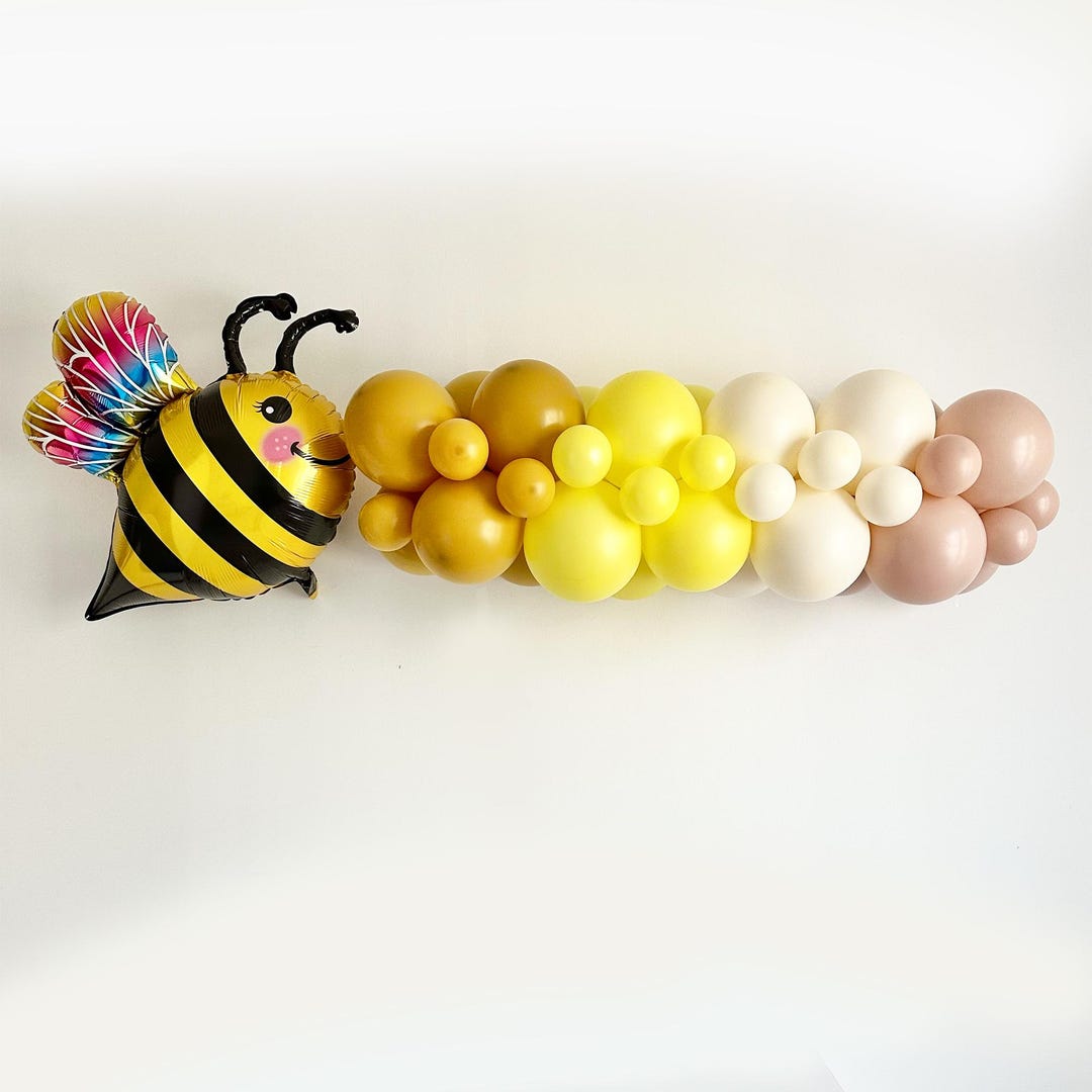 Bumble Bee Party Decorations, Bee Party, Bee Day Balloon Decoration ...
