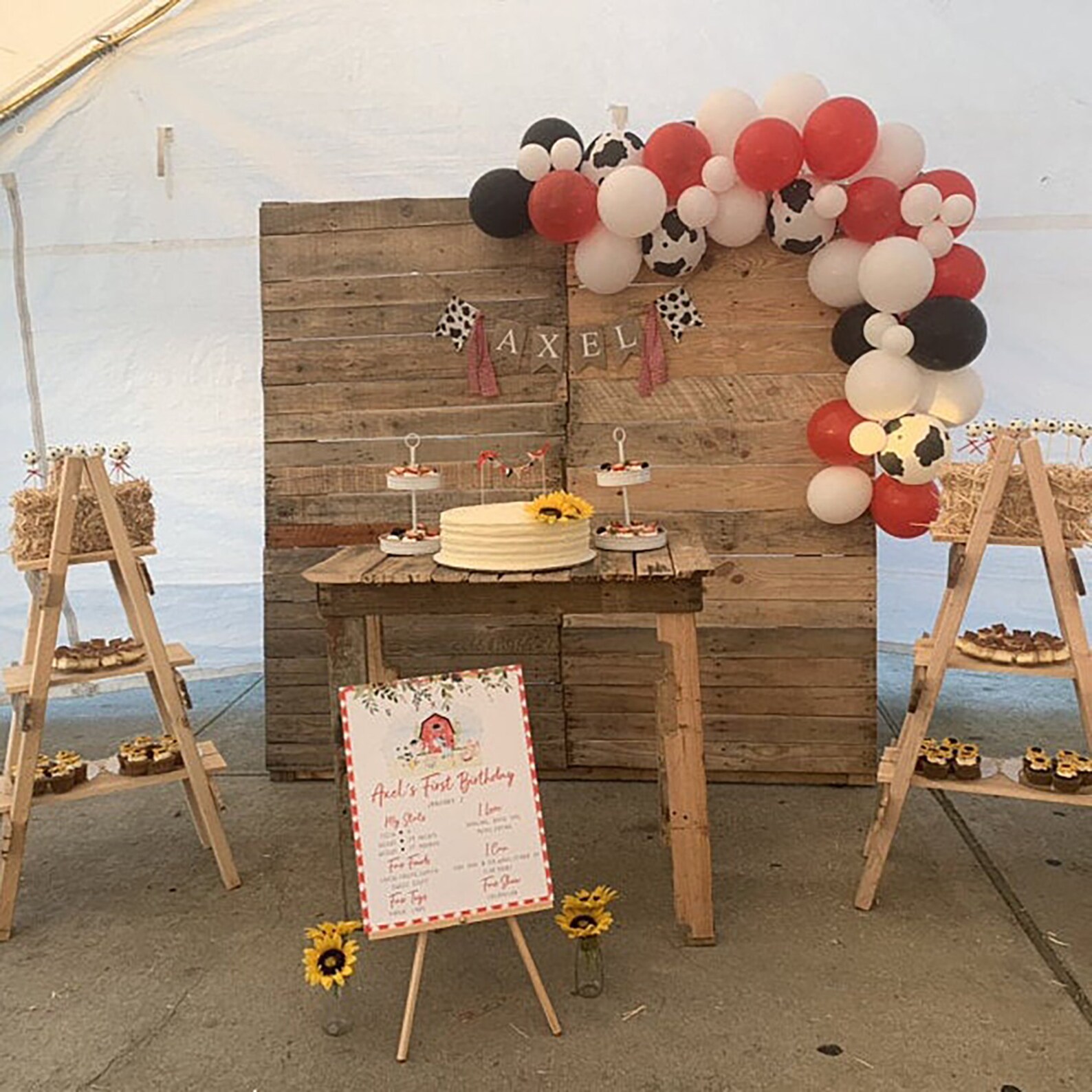 Farm Party Decor Barnyard Happy Birthday Kit Farm Birthday | Etsy