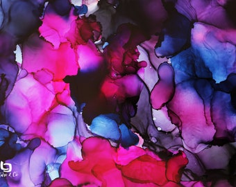 Alcohol ink art | Etsy