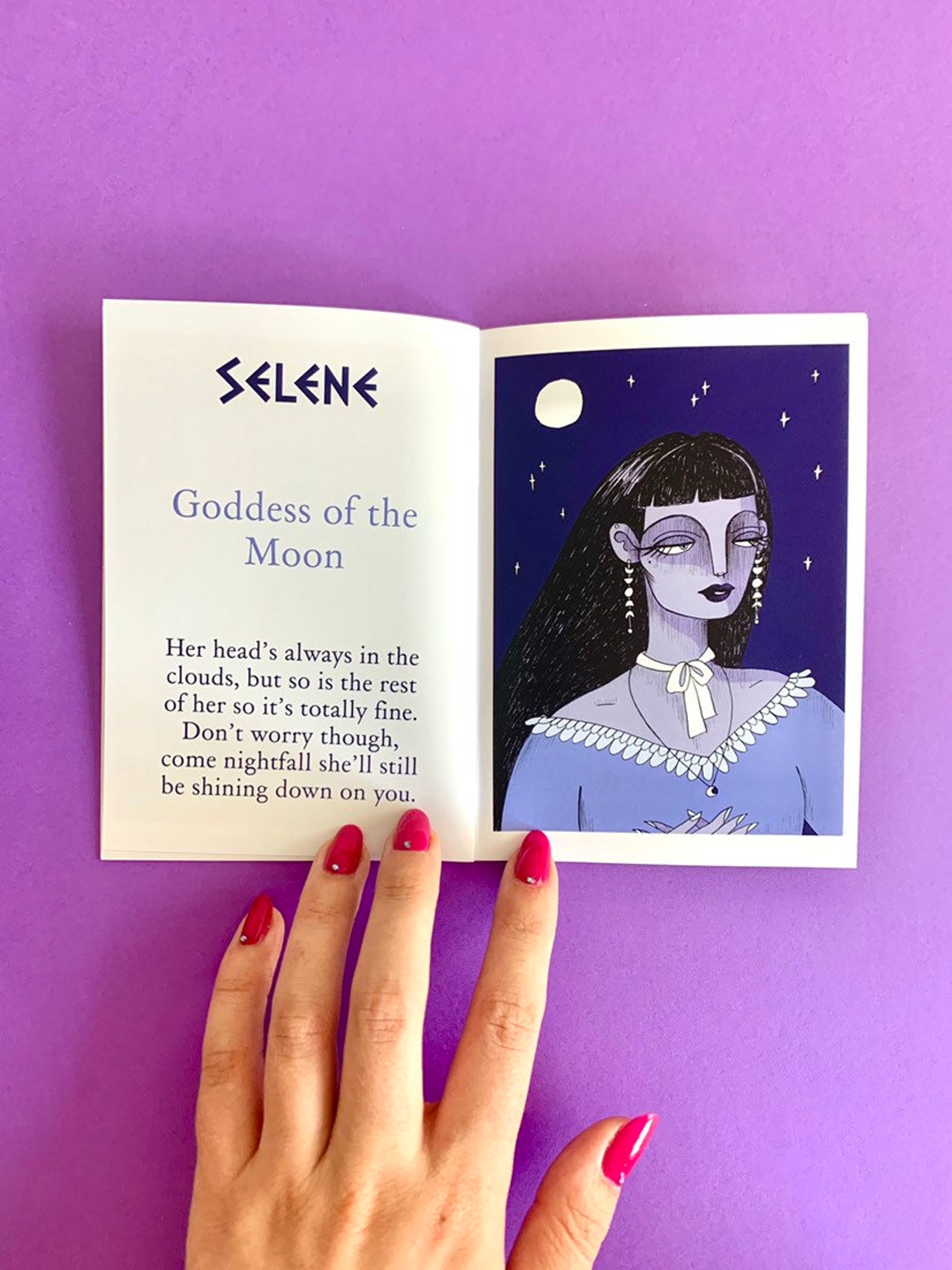 The Women of Greek Mythology Zine DIY Full Colour Illustrations Self ...