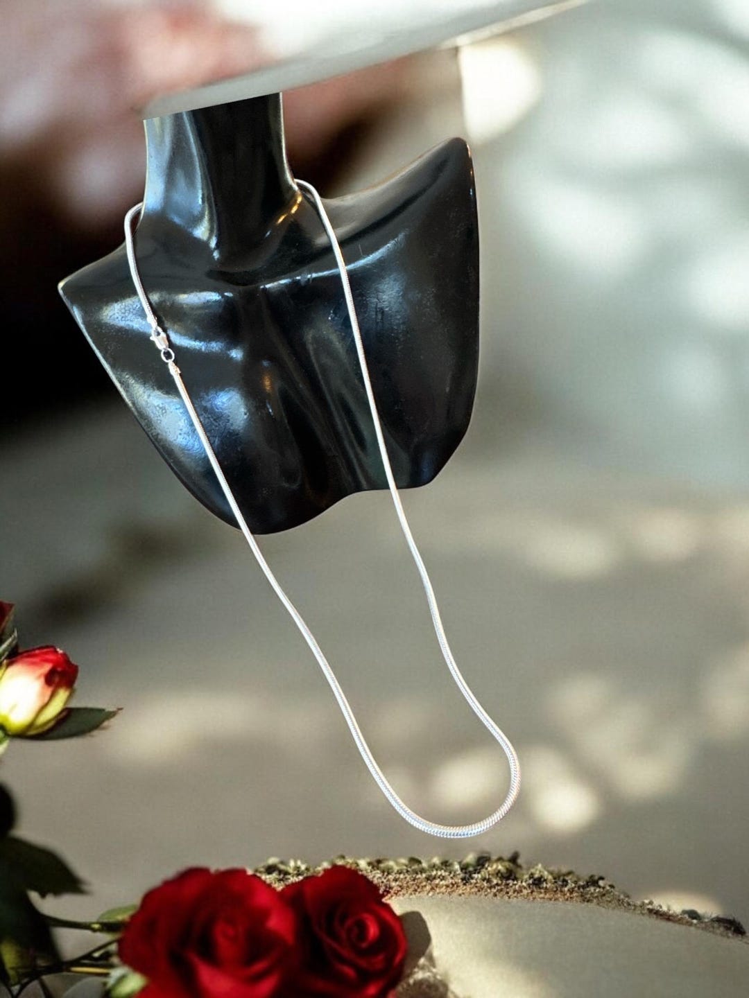 925 Sterling Silver Chain - Snake (thick), Silver Chain, Mexican Silver ...