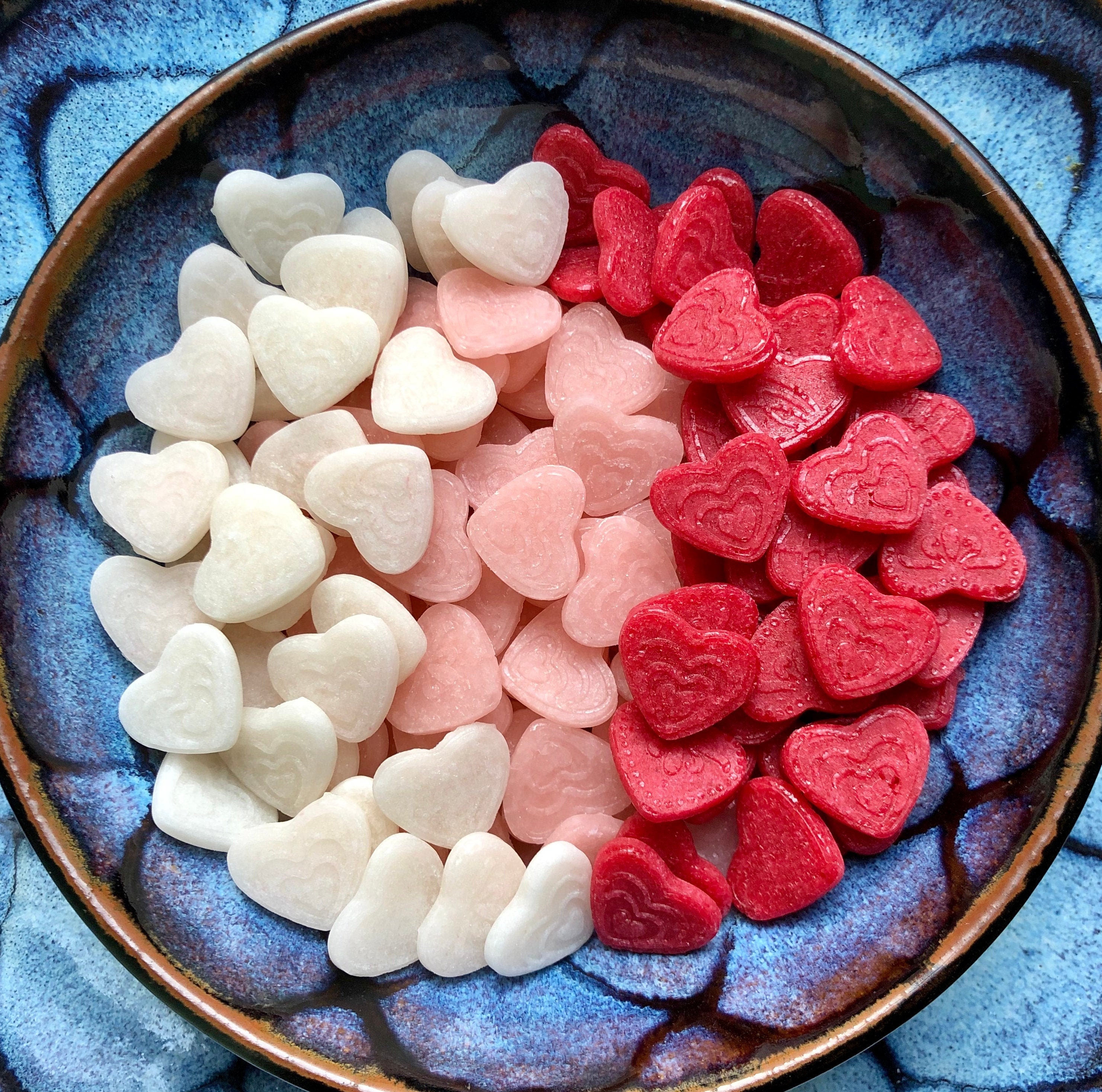 SUGAR-FREE VALENTINES: Heart candy gift sampler diabetic | Etsy