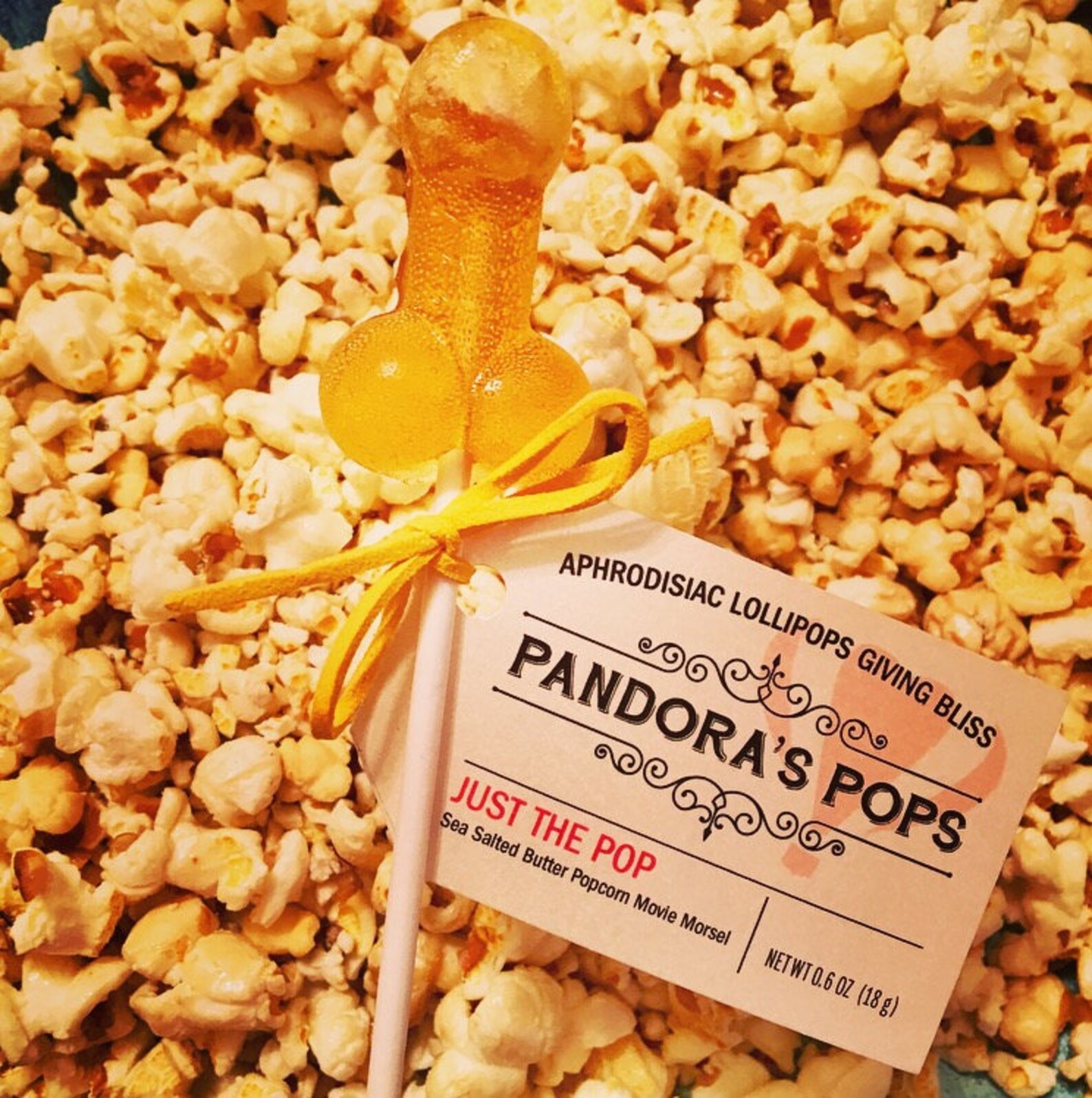 POPCORN PENIS just the Pop LOLLIPOP. Movie Night - Etsy