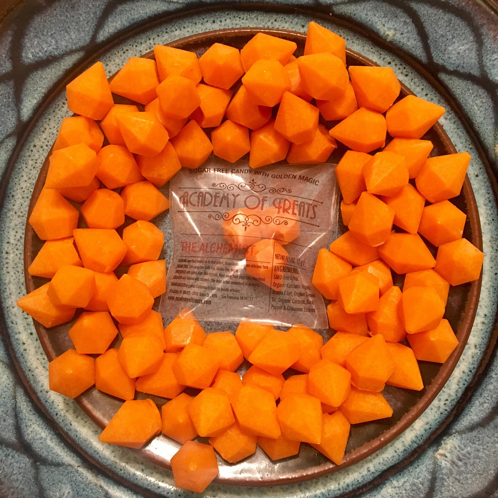 THE ALCHEMIST CANDY: Jewels With Superfood Turmeric Coconut | Etsy