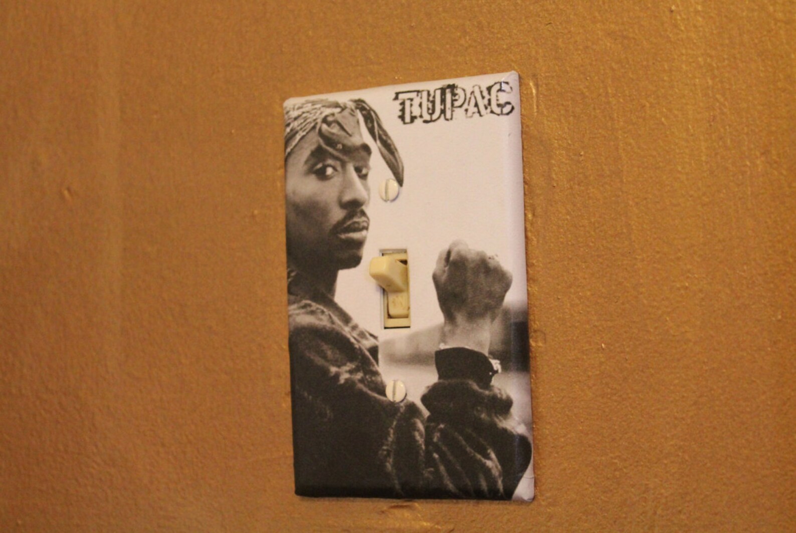 Tupac 2pac Light Switch Cover Plate - Etsy