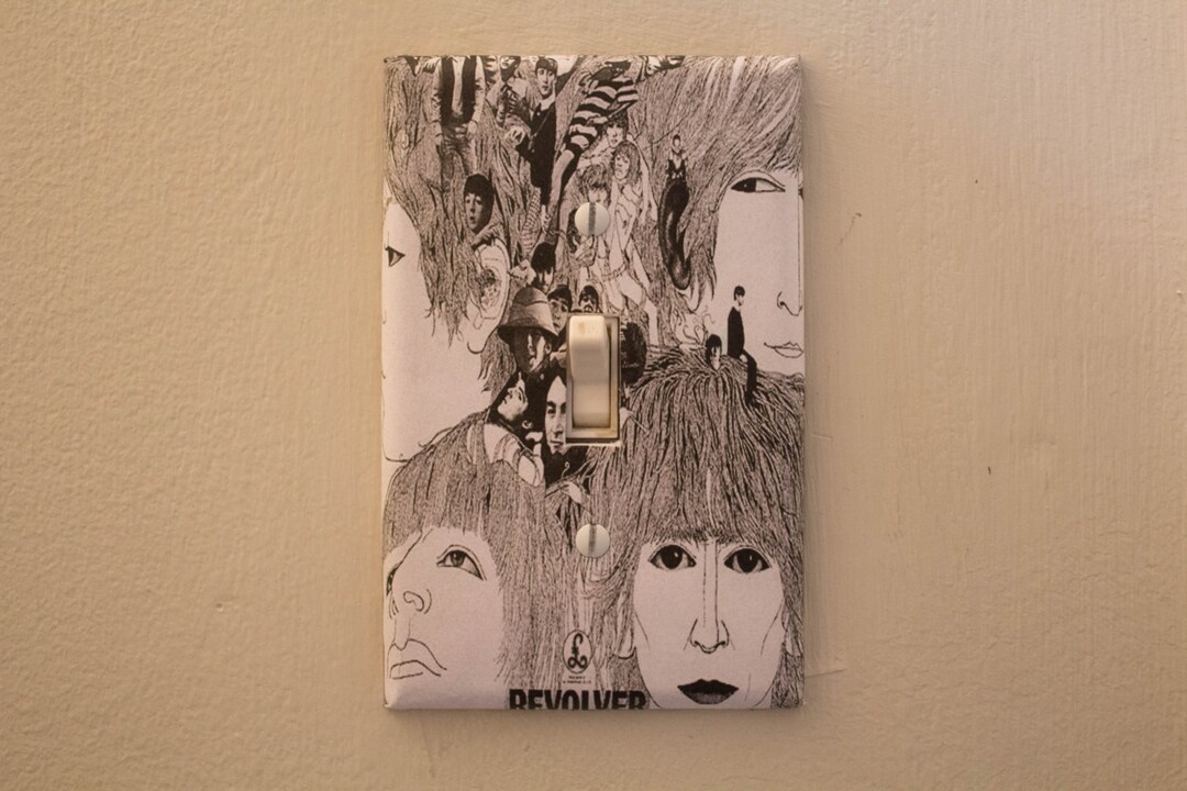 Beatles Revolver- Light Switch Cover - Etsy