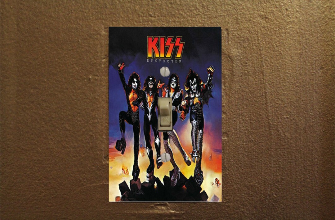 KISS Destroyer - Light Switch Plate - Etsy