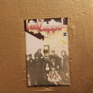 Led Zeppelin II Decorative Light Switch Plate - Etsy