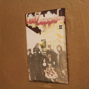 Led Zeppelin II Decorative Light Switch Plate - Etsy
