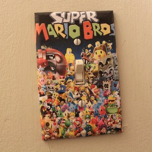 Super Mario Bros - Decorative Light Switch Plate - Etsy