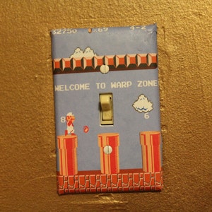 Mario Bros - Decorative Light Switch Plate - Etsy