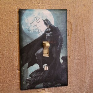 Batman Light Switch Plate - Etsy