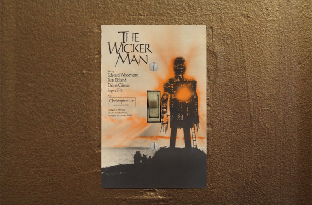 The Wicker Man - Light Switch Plate - Etsy