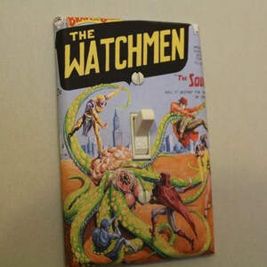 Watchmen Comic Book Cover Light Switch Cover Plate - Etsy
