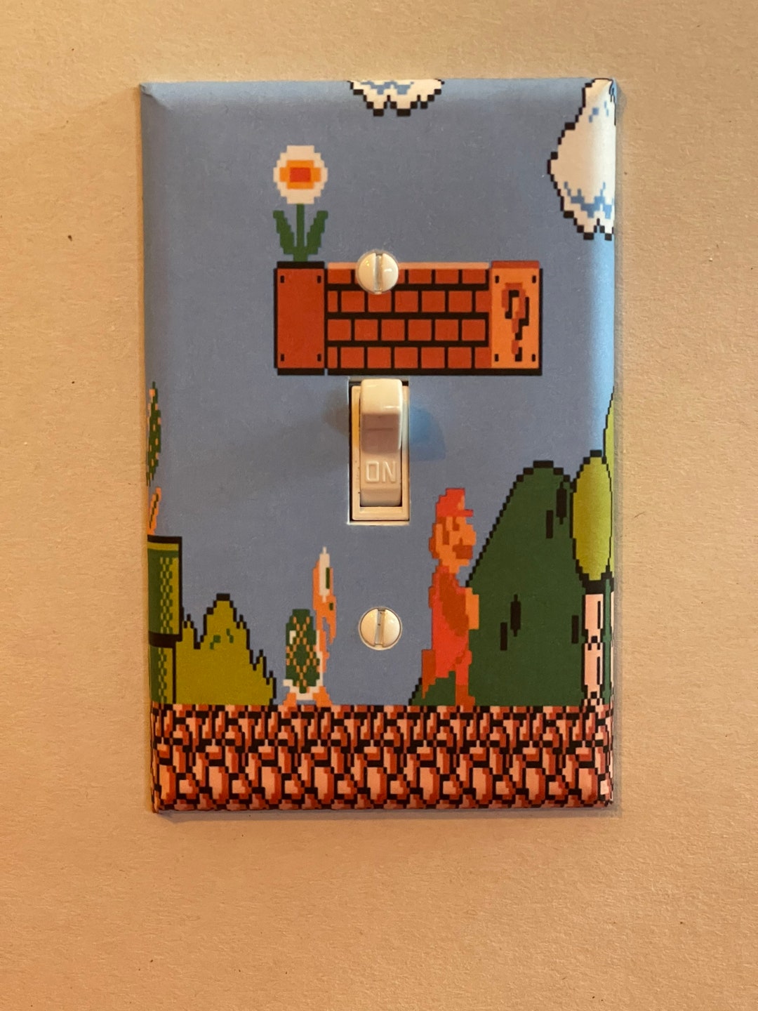 Mario Bros - Decorative Light Switch Plate - Etsy